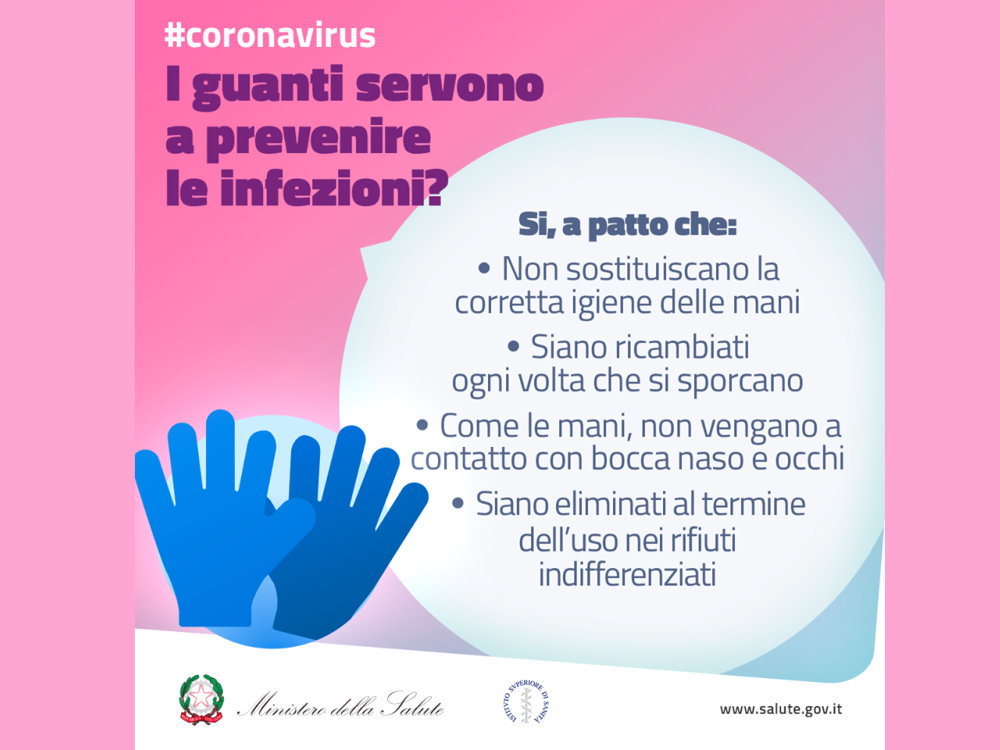 I guanti servono a prevenire le infezioni? Regole per il corretto ...