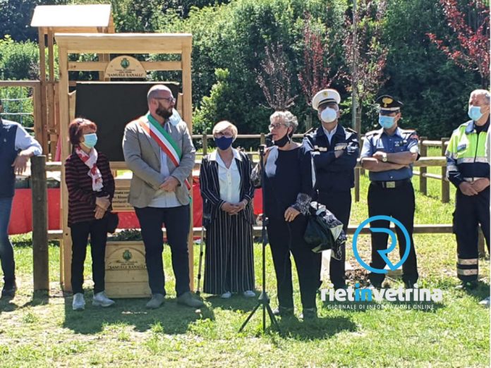 Cittaducale, inaugurata area gioco e sport intitolata a Samuele Ranalli ...