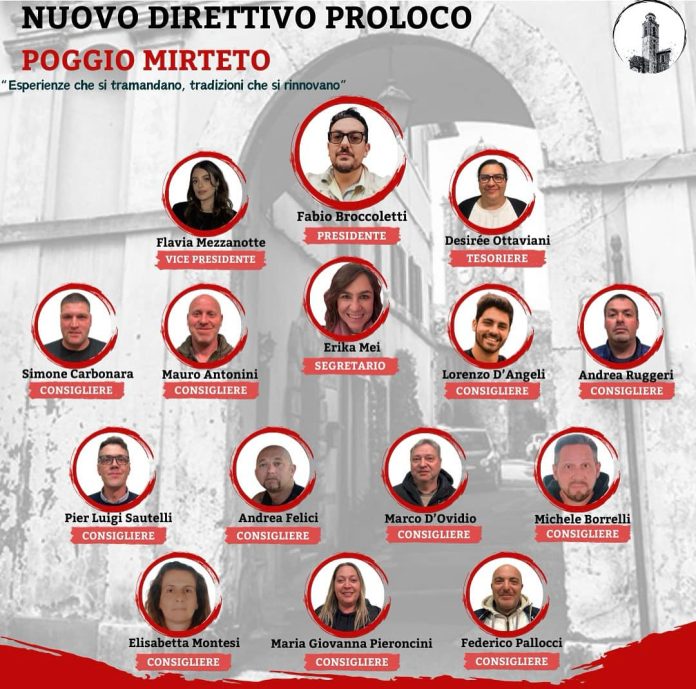 Fabio Broccoletti è il nuovo presidente della Pro Loco di Poggio ...
