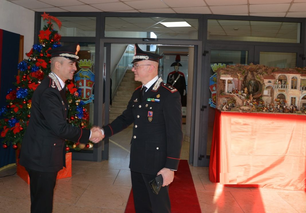 Il Generale Ugo Cantoni in visita al Comando Provinciale Carabinieri Rieti - Rietinvetrina