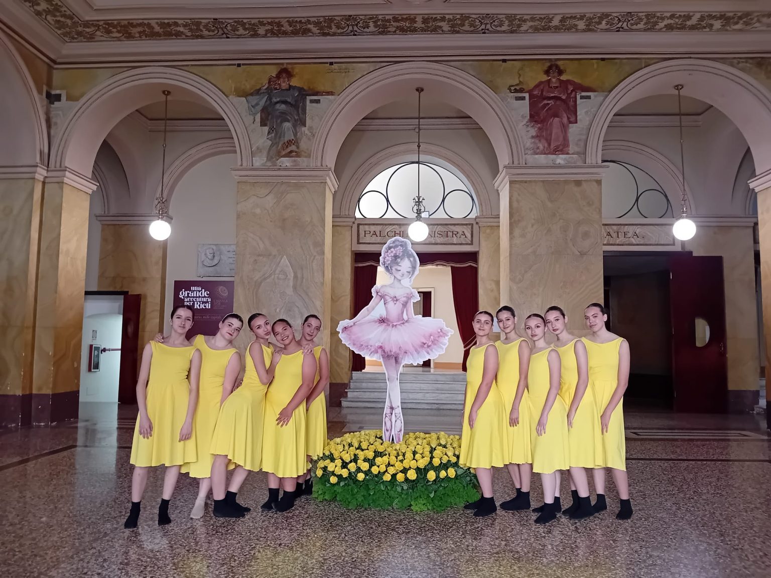 Un saggio di danza in giallo per l'Endometriosi - Rietinvetrina