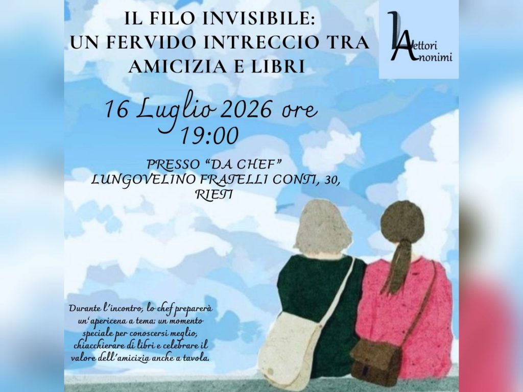 Torna l'appuntamento con i "Lettori Anonimi" - Rietinvetrina